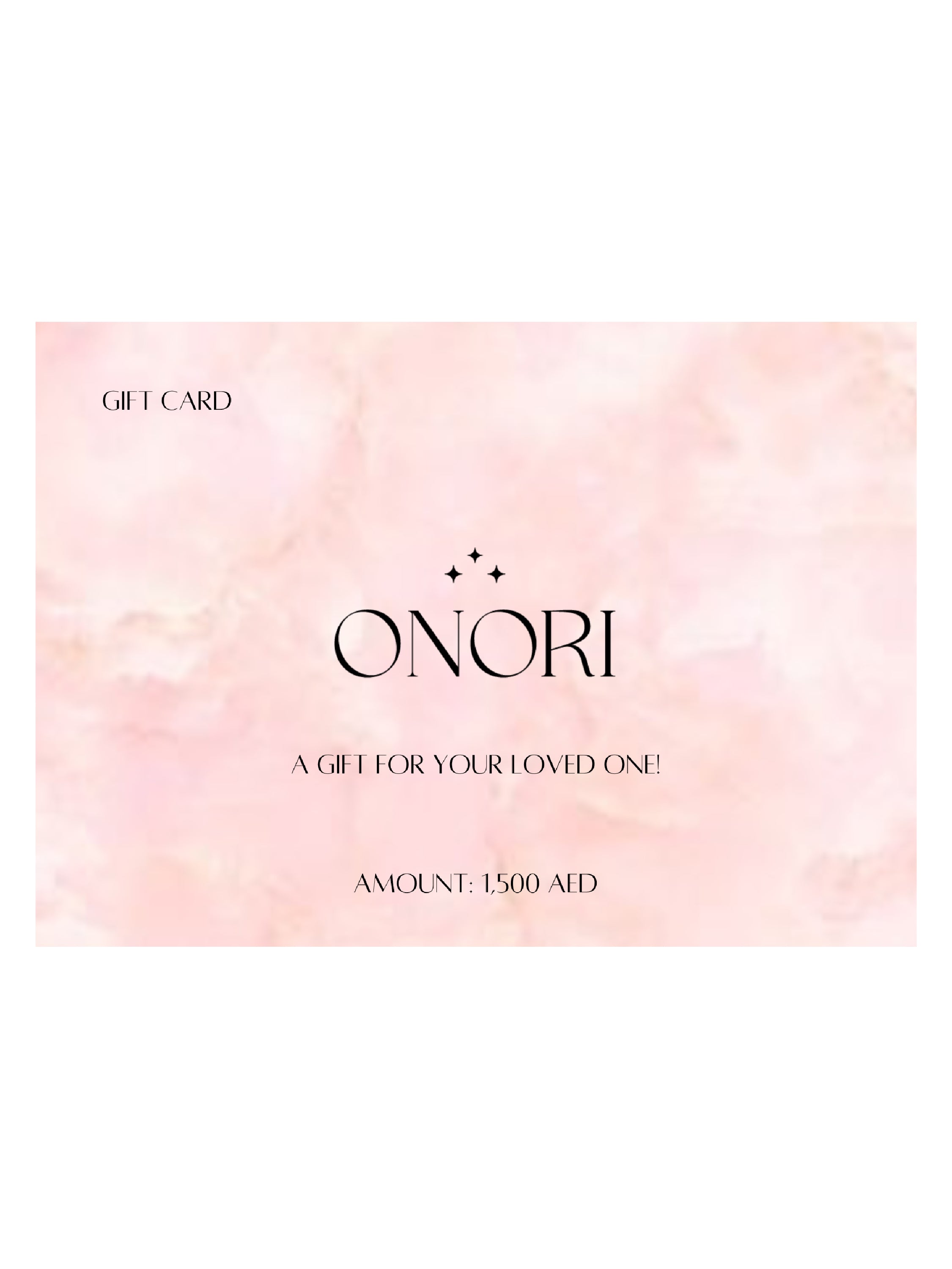 ONORI Gift Card